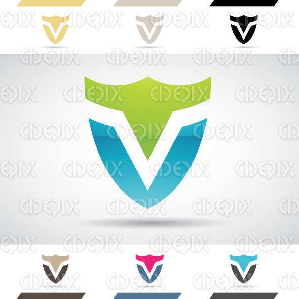 Logo Shapes and Icons of Letter V | Cidepix