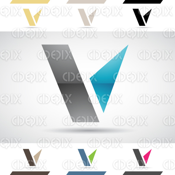 Logo Shapes and Icons of Letter V | Cidepix