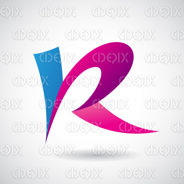 Logo Shape and Icon of Letter R, Vector Illustration | Cidepix