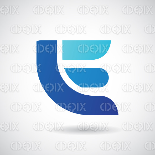 Logo Shape and Icon of Letter E, Vector Illustration | Cidepix