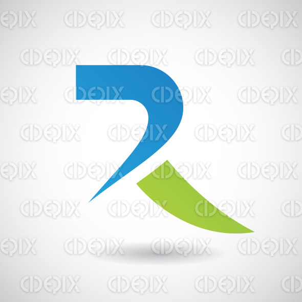 Logo Shape and Icon of Letter R, Vector Illustration | Cidepix