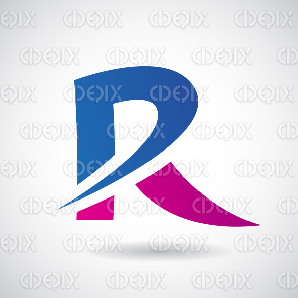 Logo Shape and Icon of Letter R, Vector Illustration | Cidepix