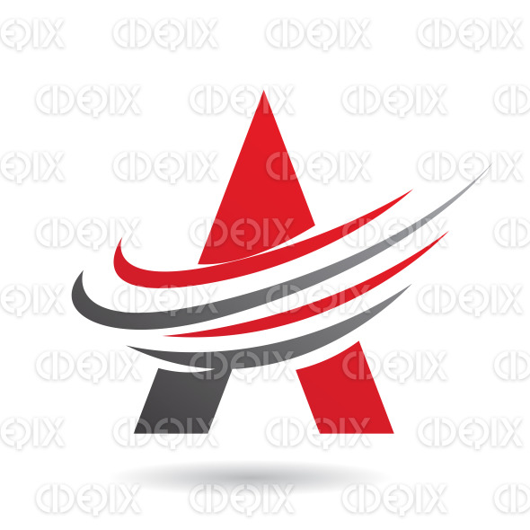 Colorful Abstract Triangle Symbol of Letter A | Cidepix